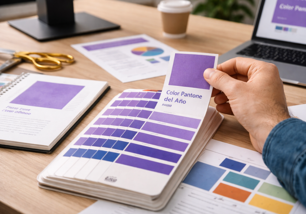 Color Pantone del año y su impacto en tu marca
